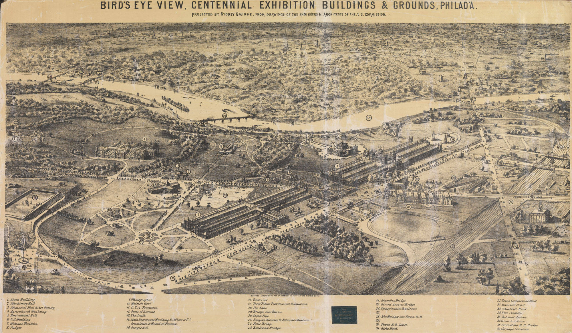 1876 Centennial Exposition in Philadelphia - Philadelphia Beautiful