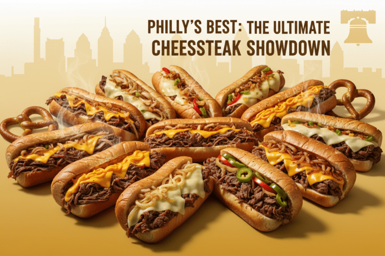 The Ultimate Philadelphia Cheesesteak Taste Test: Pat's vs Geno's vs 8 ...
